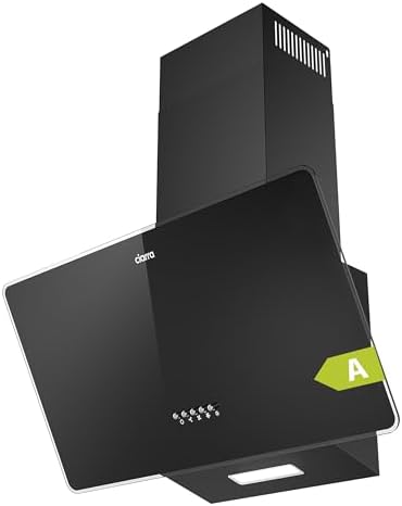 CIARRA CAB6750 Angled Cooker Hood 60cm Chimney Vent Hood with LED ...