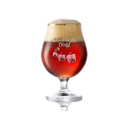 Amazon.com | Delirium Tremens Pink Elephant Noel Edition Beer Glass ...