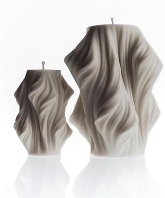 Amazon.com: LAWA Cascading Wave Candle - Large Beautiful Handmade ...