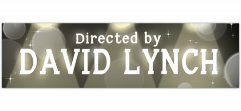 Amazon.com: Directed by David Lynch Bumper Sticker [00493] : Handmade ...