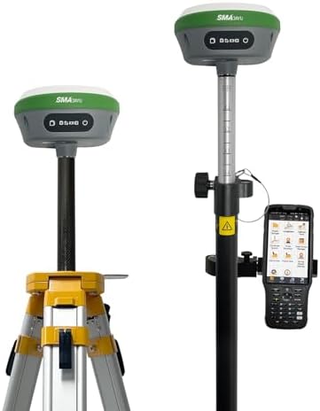Amazon.com: SMAJAYU R26 V1 NOAA GNSS IMU RTK GPS Land Topografía Equipo Rover Base Colector y ...