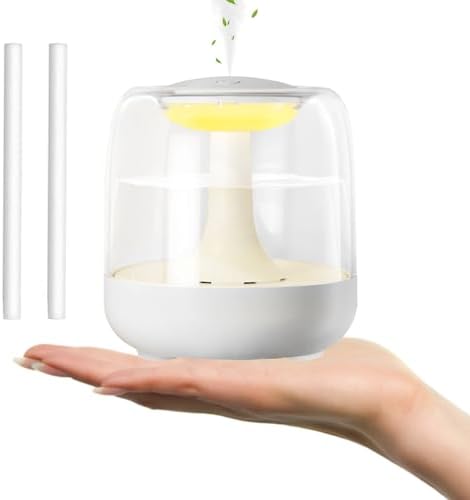 Amazon.com: Portable Mini Humidifier for Bedroom, 440ml Small USB Cool ...