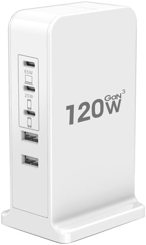 Amazon.com: 70W Multi USB Charging Station 8-Port USB C Charger Block ...