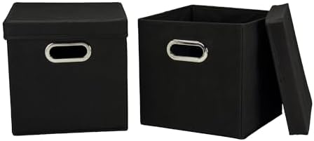 Amazon.com - Household Essentials 34-1 Decorative Storage Cube Set with ...