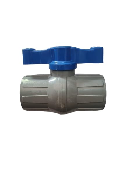 3/4" PVC Ball Valve with Screw End Connections : Amazon.in: Industrial ...