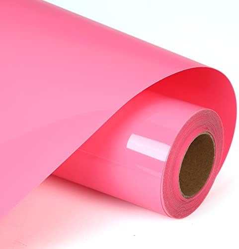 Amazon.com: HTVRONT HTV Vinyl Rolls Heat Transfer Vinyl - 12" x 8ft ...