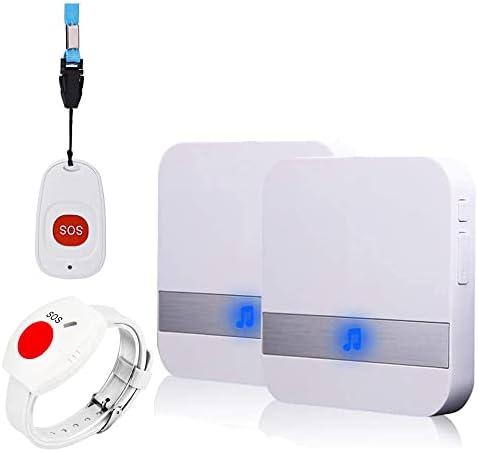 ALEENFOON Haus Wireless Mobiler Alarm Notruf Knopf Notrufknopf für ...