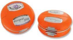 Amazon.com: Discgear Portable 40 Disc Storage Case (Discus 40 Orange ...
