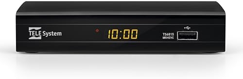 TELE System TS6822 PRO DVB-T2 HEVC Decoder Digitale Terrestre e ...