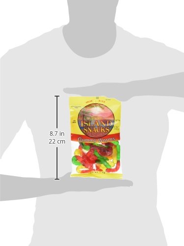 Snapklik.com : Island Snacks Gummy Worms Candy