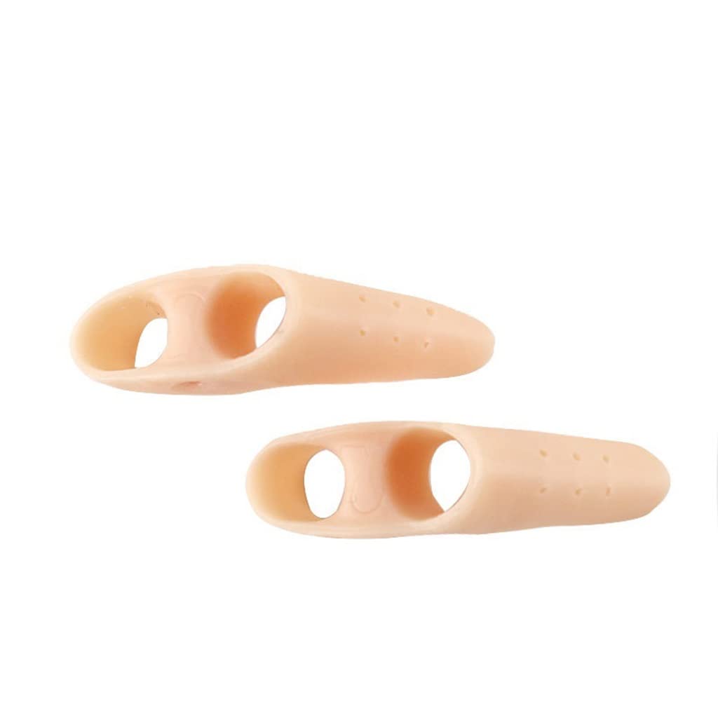 Buy yestGE Two Hole Gel Small Toe Separator, Double-Hole Little Toe ...