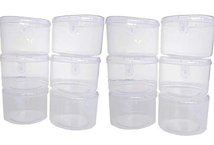 Plastic Round Containers Boxes for Small Parts Storage container box ...