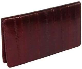 Eel Skin Checkbook Cover and Card Holder at Amazon Women’s Clothing ...
