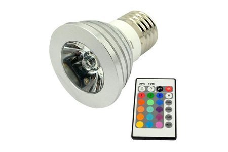 ICS Multicolor LED Light Bulbs E27: Led Household Light Bulbs: Amazon ...