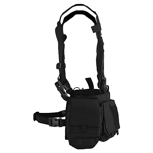 WarmHeartting UW Tactical Patrol Chest Rig With 8Pcs Internal ...