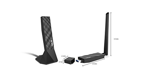 Asus (USB-AC56) Dual-band Wireless-AC1300 USB 3.0 Wi-Fi Adapter