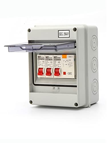 Nimoa Consumer Unit, 2 Road Garage Station Wagon User Unit 40A 30mA RCD ...