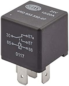 HELLA Relays, working current - 24V - 5pole - Inverter relays - 4RD 933 ...