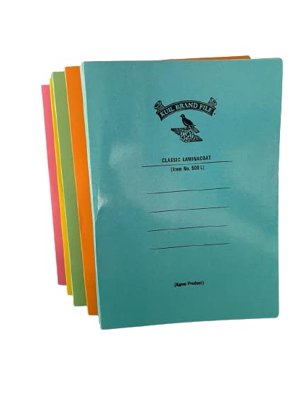 Kuyil Brand Classic Lamination Coated College & Office Files 10" X 14 ...