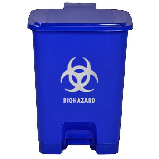 Medisky Plastic Pedal Dustbin Biomedical waste bins | Step Bins for ...