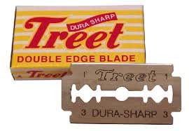 Amazon.com: Treet Durasharp Carbon Steel Double Edge Razor Blade 10 Ct ...