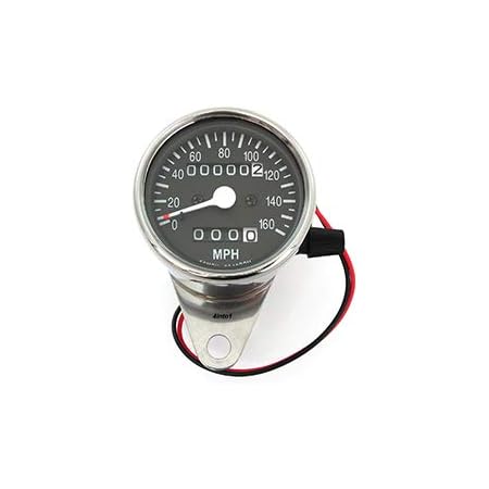 Amazon.com: Mini Speedometer w/Indicator Lights & Trip Meter - 2240:60 ...