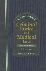 Buy Current Issues in Criminal Justice and Medical Law Book Online at ...