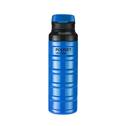 POLYSET Rock 800ML Double Walled Insulated Bottle with Stainless Steel ...