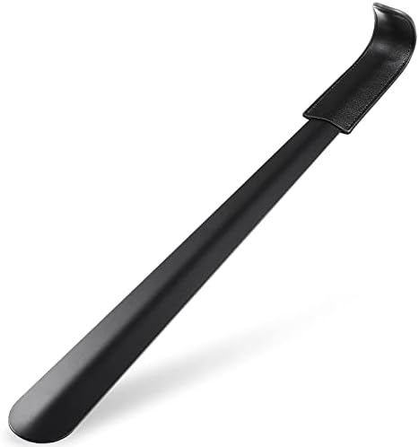 Healifty Shoe Horn Long Handle - 16inches Stainless Steel Shoe Spoon ...