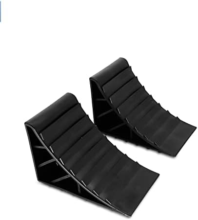 AUTOXBERT Heavy Duty Wheel Chock Parking Block Portable Non Slip ...