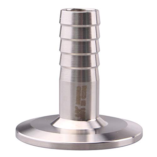 Snapklik.com : DERNORD 1.5 Tri Clamp To 5/8 Hose Barbed Adapter SUS304 ...
