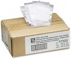 Amazon.com: C-Line Reclosable Small Parts Bags BAG,POLY,ZIP,RECLOSE,2X3 ...