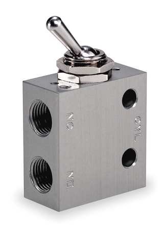 Manual Air Control Valve, 4-Way, 1/8in NPT : Amazon.in: Home Improvement