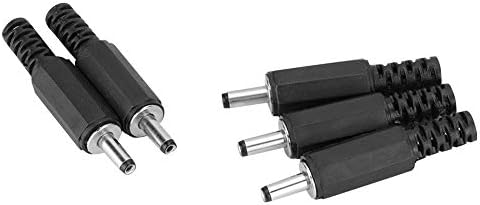 DC Power Connector 3.5Mm Power Plug Male Barrel Abs 5 Pieces 1.3Mm X 3 ...