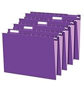 Amazon.com : SUNEE Hanging File Folders, 75 Pack Reinforced Hang ...