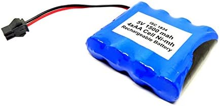 INVENTO 5V 1800 Mah Polymer Ni-Mh Rechargeable 4 Aa Cell Battery Pack ...