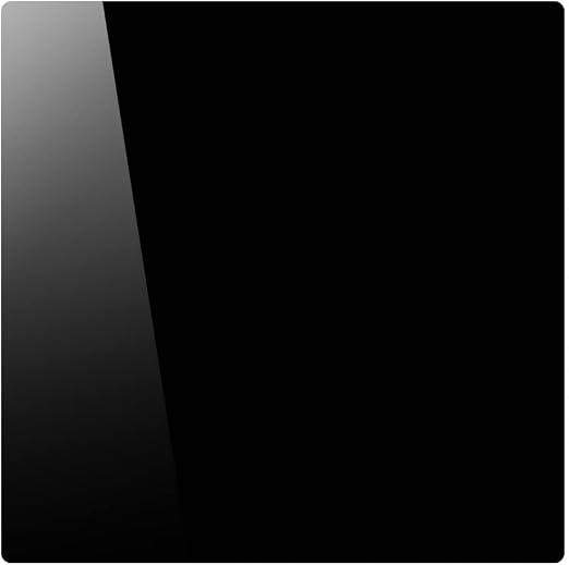 Amazon.com : Workphlo 24" x 24" Black Acrylic Double Sided Reflective ...