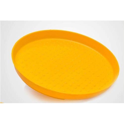 Praish Poultry Plastic Chicken Feeder Tray, for Poultry Farm : Amazon ...
