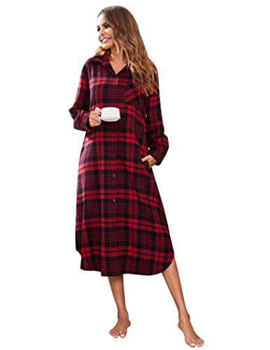 Top 10 Best Flannel Nightgown For Women : Reviews & Buying Guide - Katynel