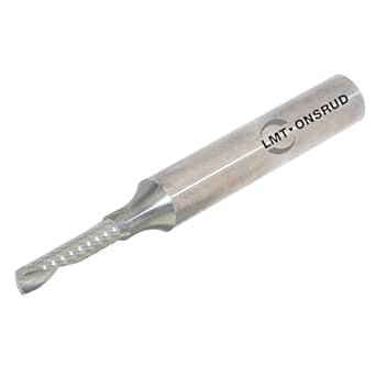 LMT Onsrud 63-610 Solid Carbide Upcut Spiral O Flute Cutting Tool, Inch ...