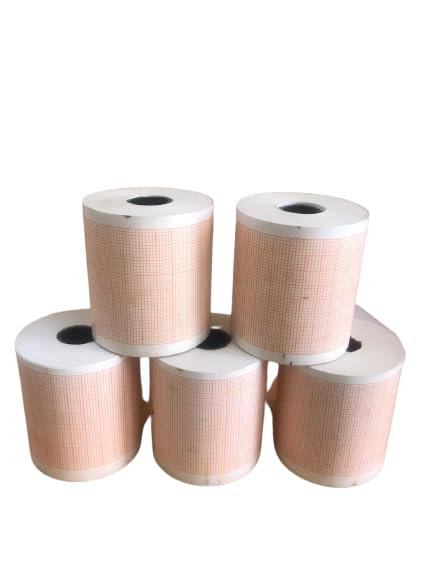ECG Paper Roll 50mm X 20m Suitable for COMEN/BIONET/BPL (Pack of 5 ...