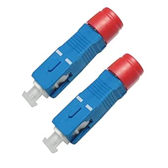 Yumyotor 2pcs FC to SC Adapter, Single Mode 9/125um FC/UPC Female to SC ...