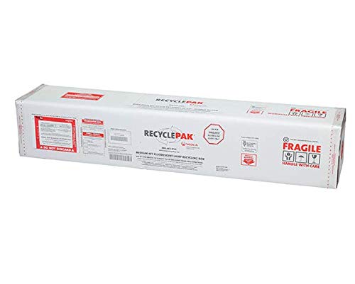 SUPPLY-386 Medium 4FT Shielded Fluorescent Lamp Recycling Box: Amazon ...
