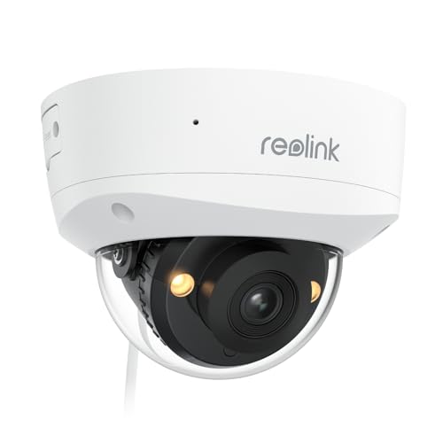 Reolink RLC-840A, 4K UHD PoE Security Camera, Featuring IK10 ...