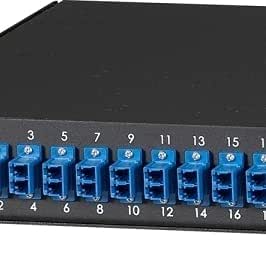 Amazon.com: Black Box JPM385A Rackmount Fiber Panel 1U Loaded with ...