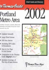 Thomas Guide 2002 Portland Metro Area: Including Clackamas, Columbia ...