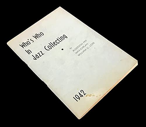 Who's who in jazz collecting,: Fry, Alderson Francis: Amazon.com: Books