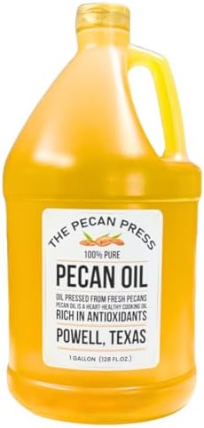 Amazon.com : Pecan Oil, 1 Gallon, Heart Healthy Cooking Oil, Nutty ...