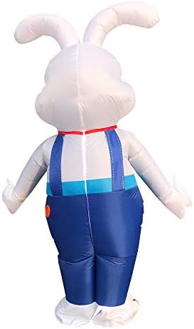 Amazon.com: RHYTHMARTS Easter Bunny Costume Inflatable Costume Easter ...