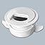 Amazon.com: Twist Lock Grommet (1-Pack White) Cable, Wire & Cord ...